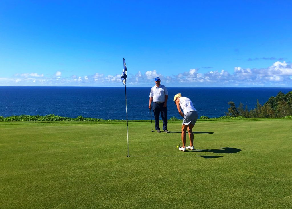 Princeville golf at its finest. Princeville Makai Golf Club.